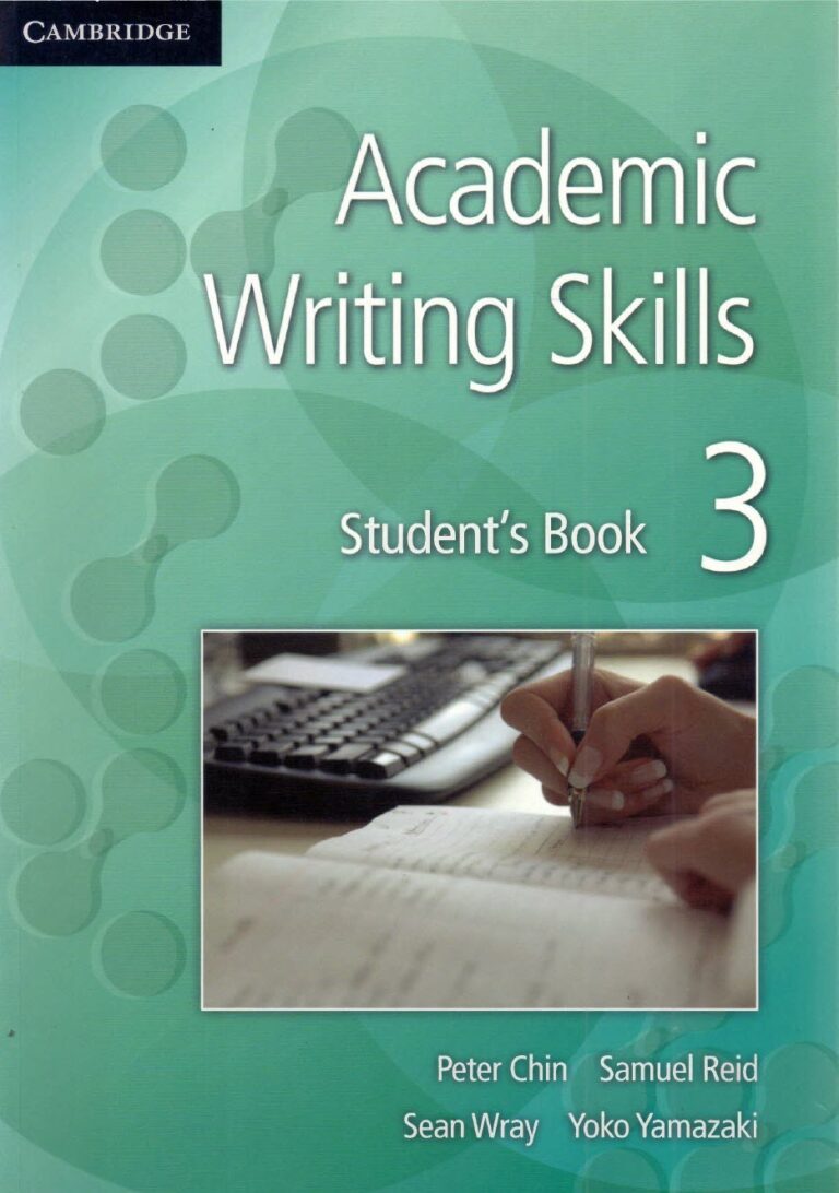 Academic Writing Skills 3 Student Book + Teacher’s Book (Answers ...